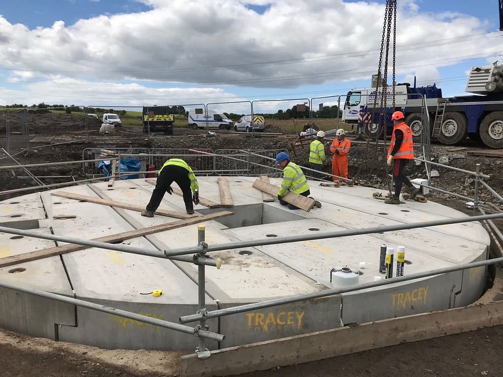 Shaft Slabs - Tracey Concrete