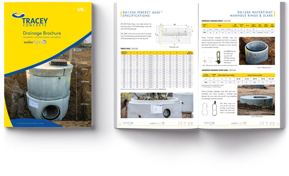 Watertight Manhole Rings | Precast concrete manhole ring - Tracey Concrete