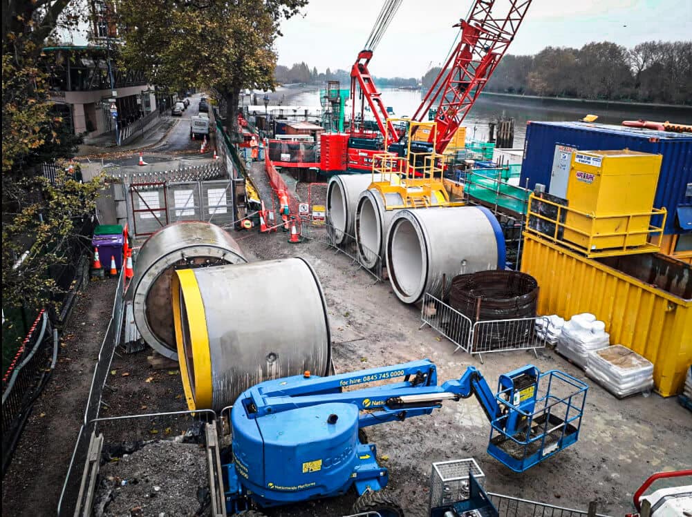 Tideway Super Sewer Project - Tracey Concrete