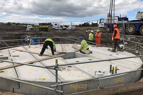 Shaft Slabs - Tracey Concrete