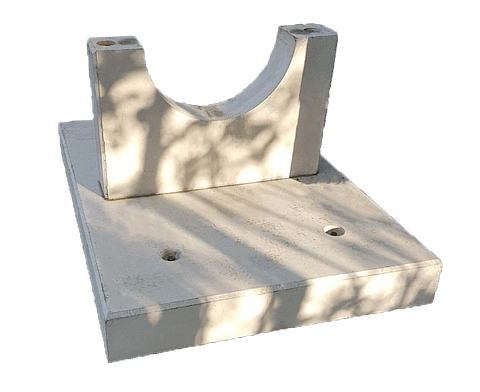Precast Pipe Holders - Tracey Concrete