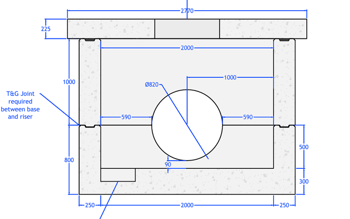 Valve Chambers - Tracey Concrete