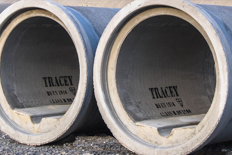 Precast Concrete Pipes - Tracey Concrete