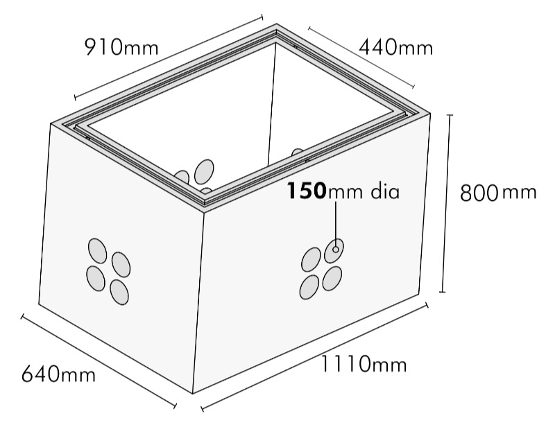 Comms Chambers - Tracey Concrete