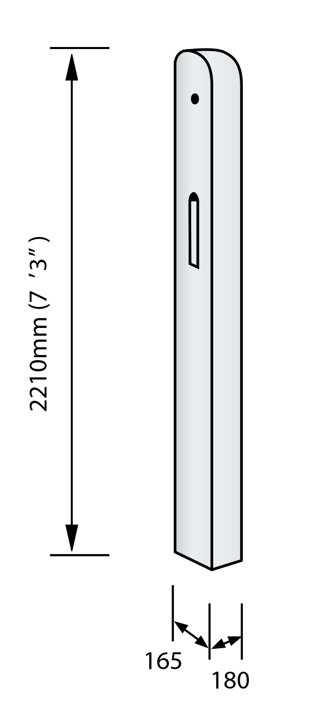Gate Posts - Tracey Concrete