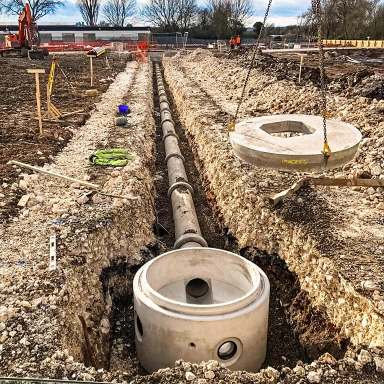 Brilliant install photo from Kitchen Civils - Tracey Concrete