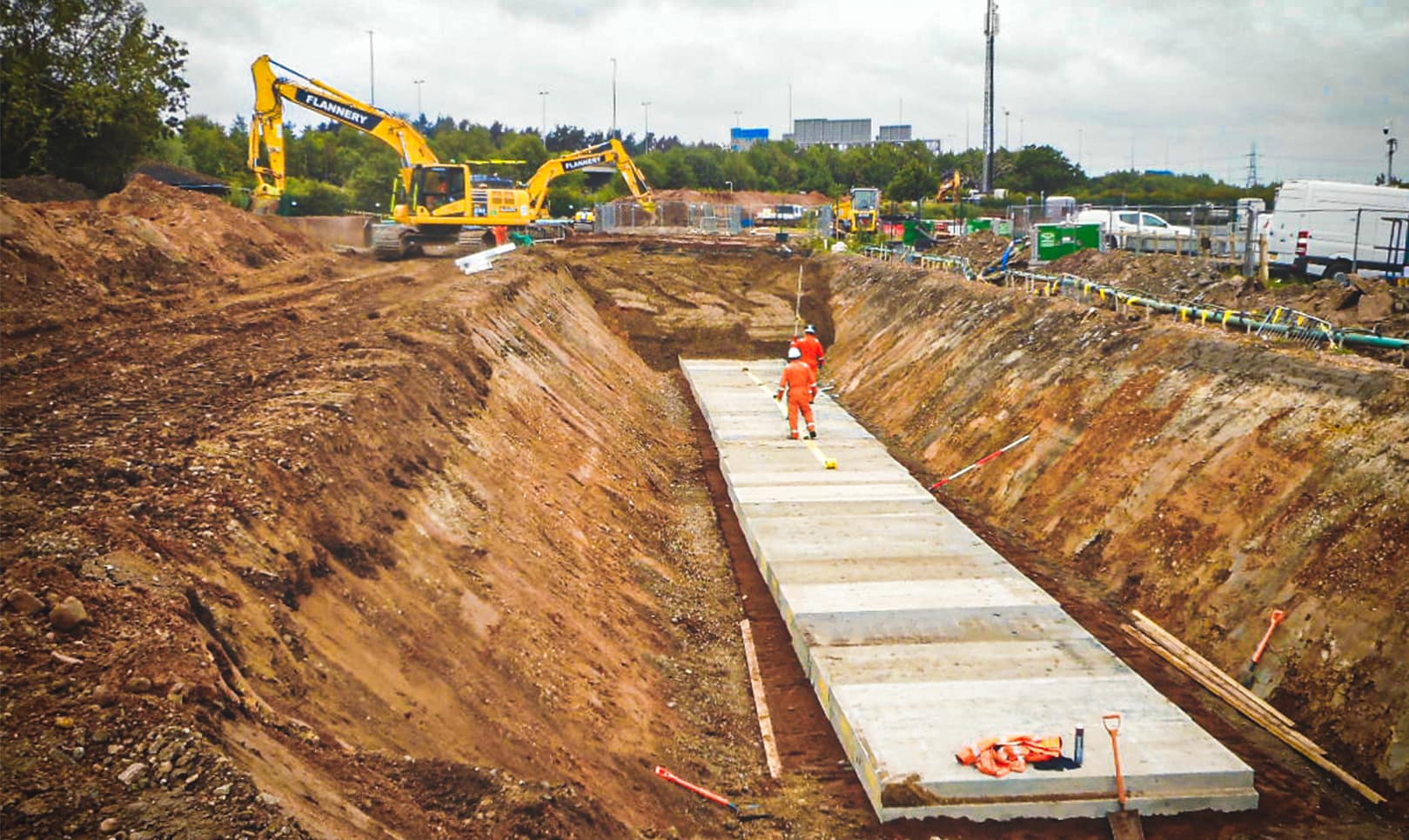 Protection Slabs - Tracey Concrete